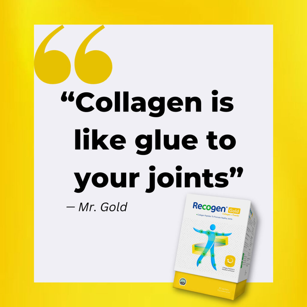 Joint Supplements Recogen® Gold Collagen Malaysia | Halal Collagen Peptides