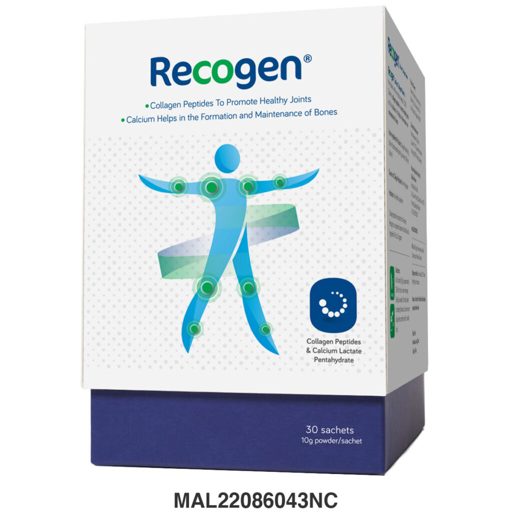 Recogen® Malaysia - Collagen Peptides for Healthy Joints, Bones and Muscles